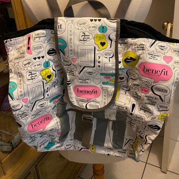 Benefit | Bags | Benefits Backpack | Poshmark